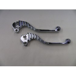 Dog leg levers